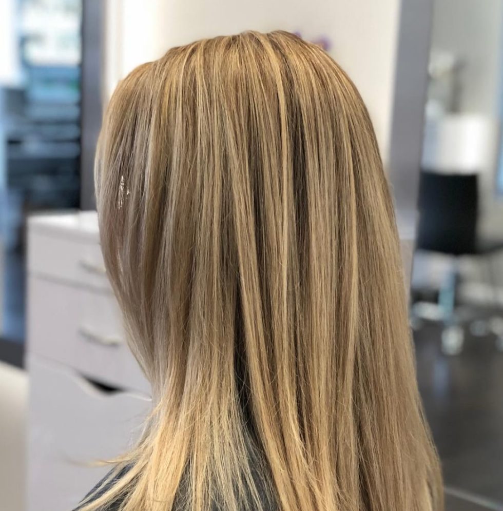 Foil Highlights in Mendham, NJ – Maji Hair Design